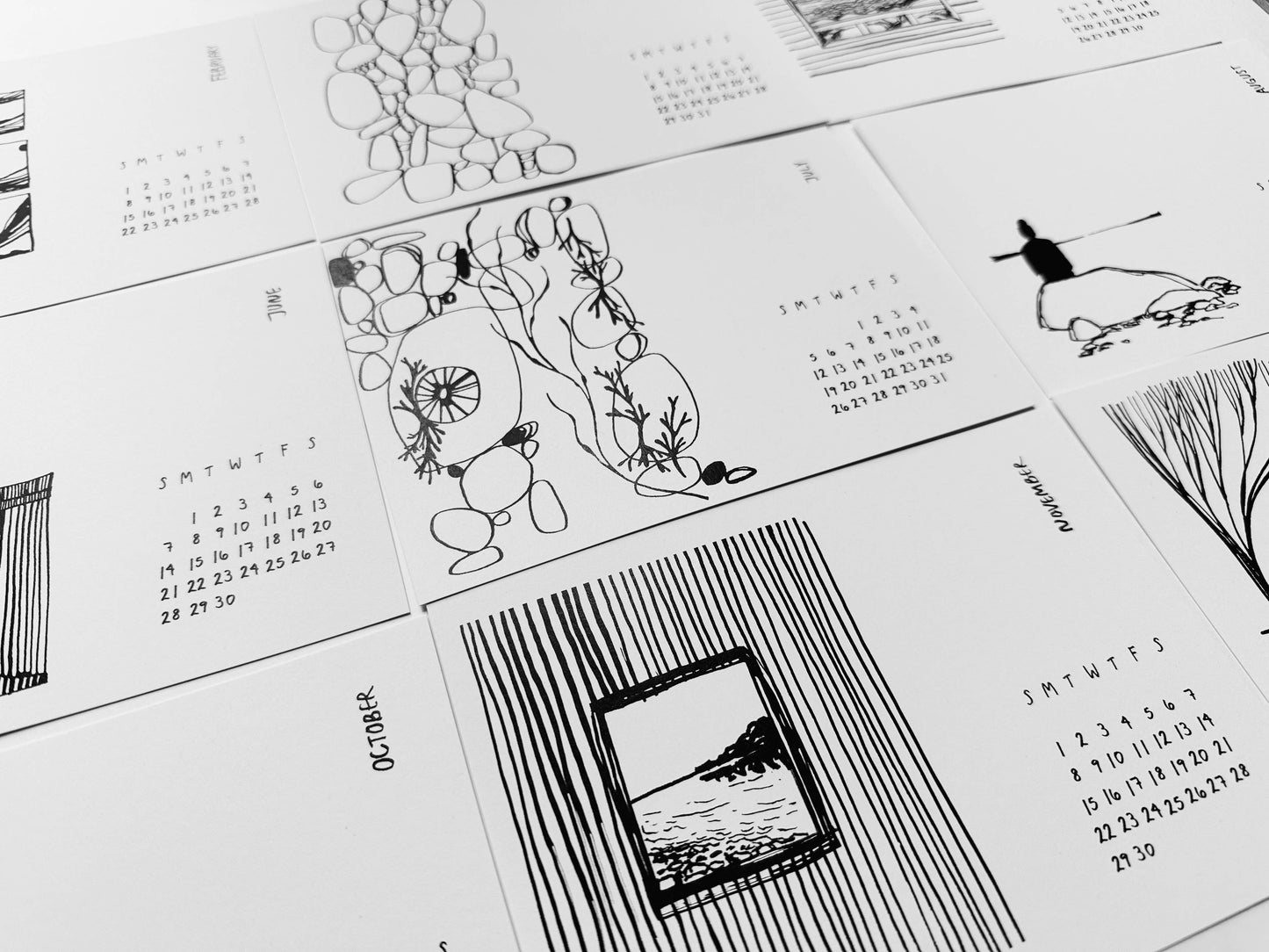 2026 Postcard Calendar – Modo Boutique